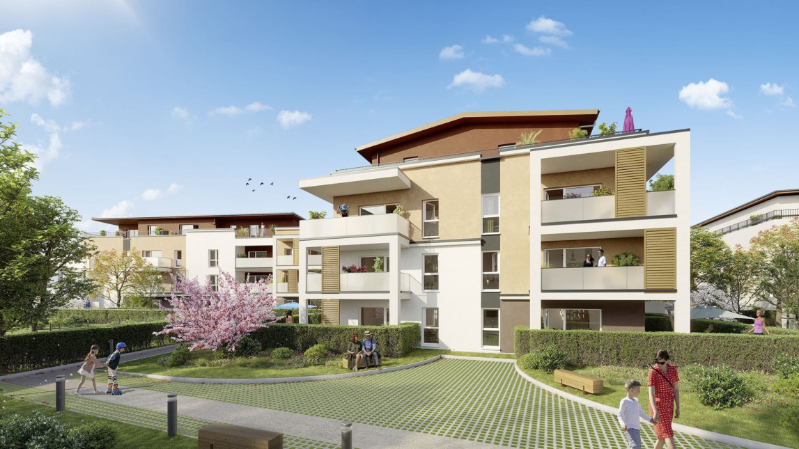 Terrasses et Jardins à Meyzieu : programme immobilier neuf