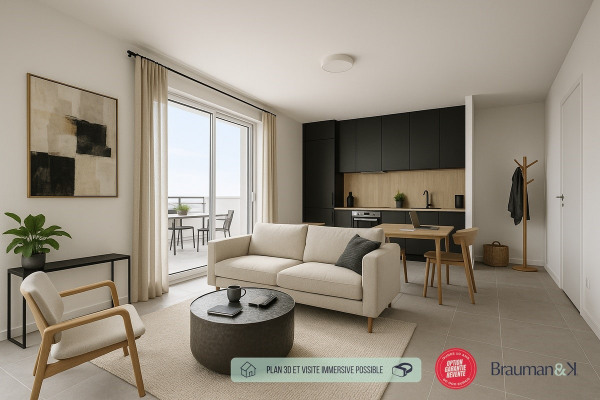 Vente Appartement 3 pièces Capbreton - Appartement F3/T3/3 pièces 61 m² ...