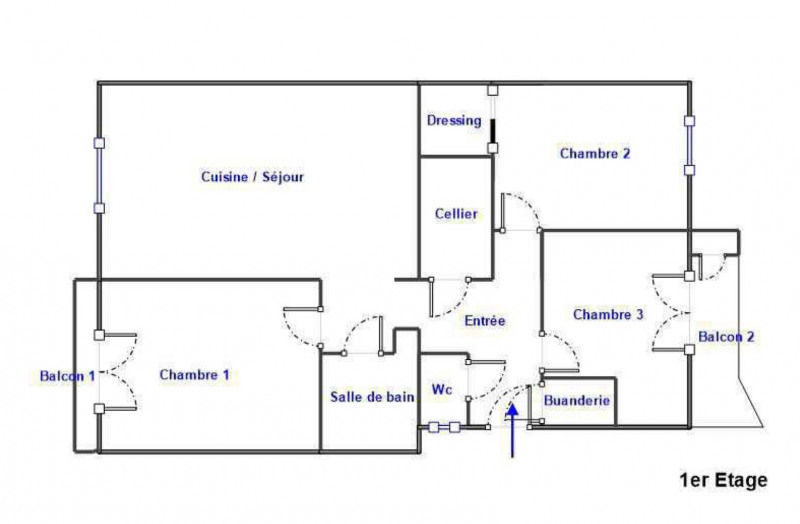 Vente Appartement 4 Pièces Grenoble Appartement F4 T4 4 Pièces 83 M²